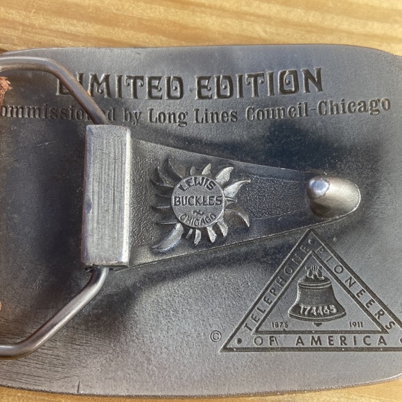 Lewis Buckles Chicago | Accessories | Vintage Limited Edition 0 Years ...